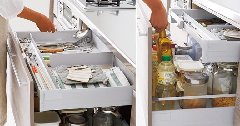 収納比較！ CENTRO（セントロ）・STEDIA（ステディア）・ラクエラの違い | いつかキッチンを選ぶ日に。｜クリナップ